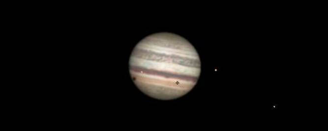 Jupiter - Amazing Double Shadow Transit ! - Solar System Observing ...